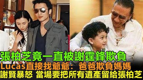 震驚！張柏芝竟一直被謝霆鋒欺負！lucas看不下去了直接跑去找爺爺哭訴 爸爸欺負媽媽！”謝賢暴怒，當場要把所有遺產留給張柏芝！ Youtube