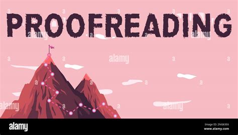 Conceptual Caption Proofreading Conceptual Photo Act Of Reading And Marking Spelling Grammar