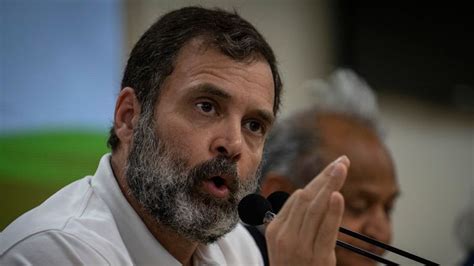 Rahul Gandhi Indian Opposition Leader Hits Out At Prime Minister