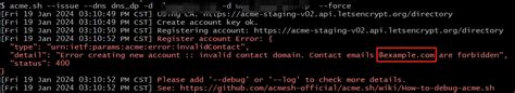 acme sh 签发证书如果提示 Error creating new account 试试这个解决方法 imzhi 博客园