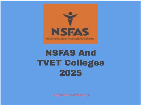 Nsfas And Tvet Colleges 2025 Za