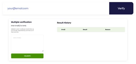 Email Verification Verify Email Address Email Address Validation