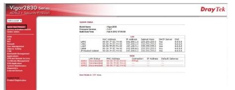 Draytek Vigor2830 Modem Kurulumu Nasıl Yapılır