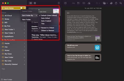 How To Use Quick Note In MacOS Monterey On Mac Beebom