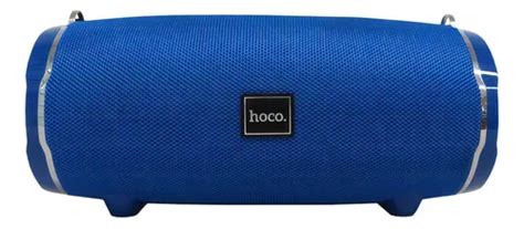 Alto Falante Portátil Bluetooth Profissional Hoco Cor Azul Mercadolivre