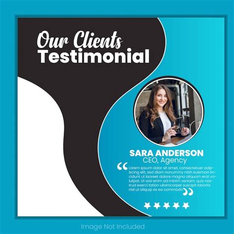 Premium Vector Creative Testimonial Template Quote What Our Clients