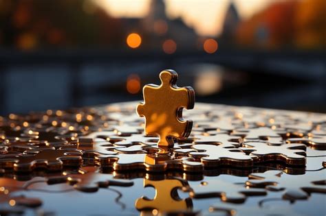 Premium Ai Image Small Puzzle Piece Ai Generated