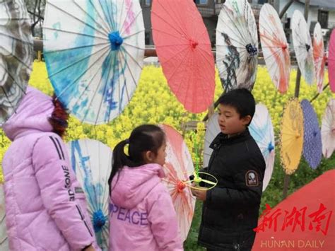 浏阳市达浒镇：节会促旅游，旅游扶贫——第六届油菜花节系列活动举行 新湖南客户端 新湖南
