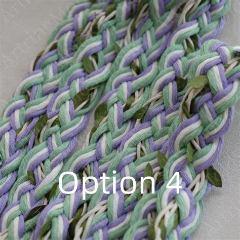 Personalization Lvory Lavender Sage Handfasting Ceremony Braid