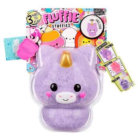 М’яка іграшка-антистрес Fluffie Stuffiez Пухнастий сюрприз Єдиноріг ...