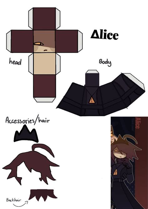 Fpe D ∆lice Papercraft In 2024 Paper Doll Template Paper Crafts