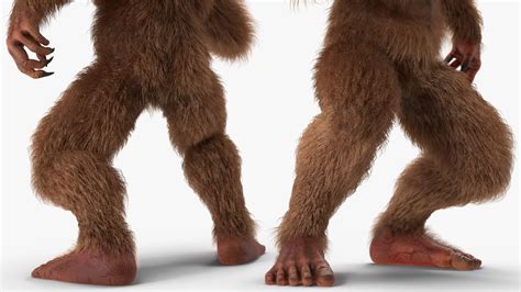 Aggressive Sasquatch Fur 3d Model 169 Max Free3d