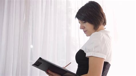 Free Photo Woman Taking Notes Happy Note Notebook Free Download