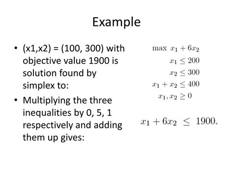 Ppt Linear Programming Lpsolve Max Flow Dual Powerpoint