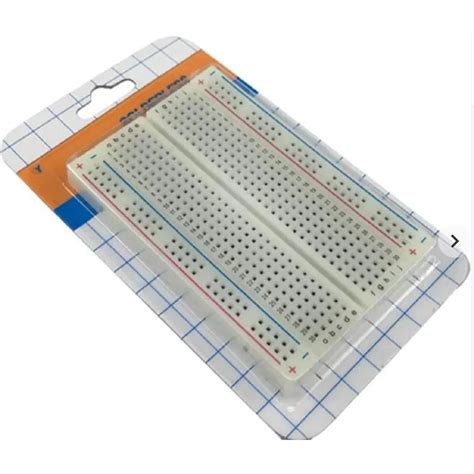 Solderless Breadboard 400 Points Bread Board For Electronic Prototyping Learning Half Size
