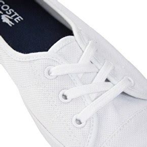 Белые кеды Lacoste