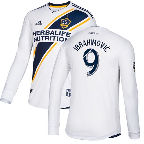Adidas Zlatan Ibrahimovic La Galaxy White 2018 Primary Authentic Long