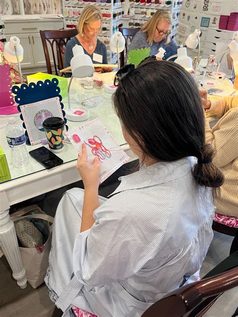 Beginner Needlepoint Class Savannah Needlepoint