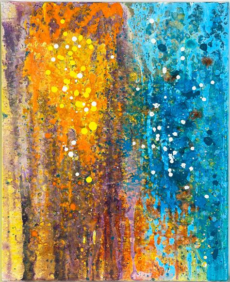 Charles David Francis Garden Series Abstract Expressionist
