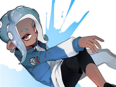 Ujijino Octoling Girl Octoling Player Character Nintendo Splatoon