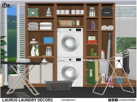 Laundry Day Clutter · Sims 4 Cc Objects Sjsf