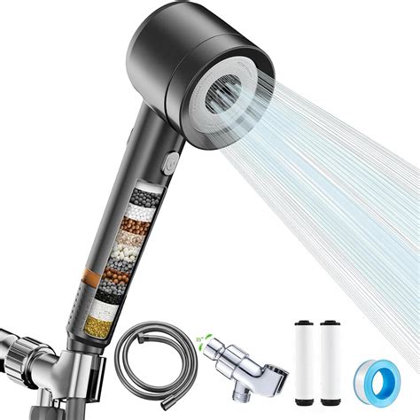 Muravai Shower Head High Pressure Handheld With Water Filter One