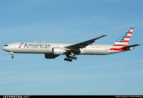 N732an Boeing 777 323er American Airlines James Mepsted Jetphotos