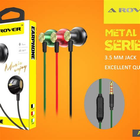 Jual Arover 620 Premium Earphone Headset Original Metal Bass