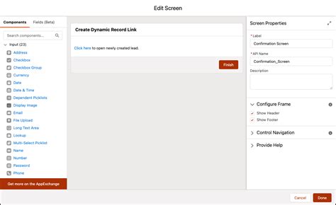 Configure A Record Link Dynamically In Flow Automation Champion