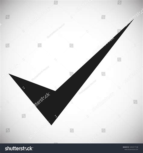 Check Mark Isolated Icon Checklist Button Stock Vector Royalty Free Shutterstock