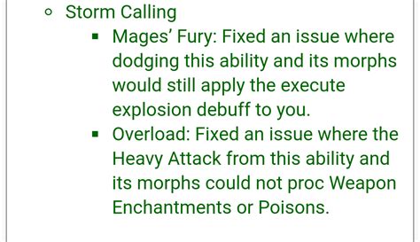 Mages Wrath Bug Execute Cancel Psa — Elder Scrolls Online