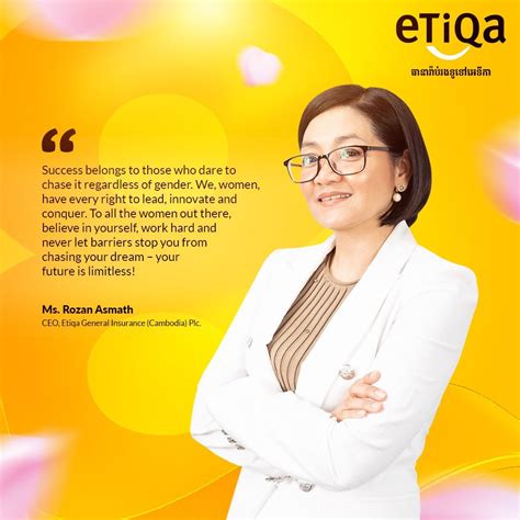 Etiqacambodia Egic Womeninworkplace Generalinsurance Etiqa Cambodia