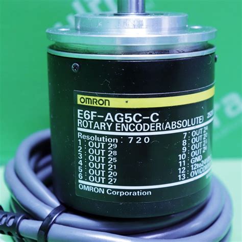 [중고] E6f Ag5c C 옴론 로터리엔코더 1556167025 Plc전문 쇼핑몰 Plc Mart