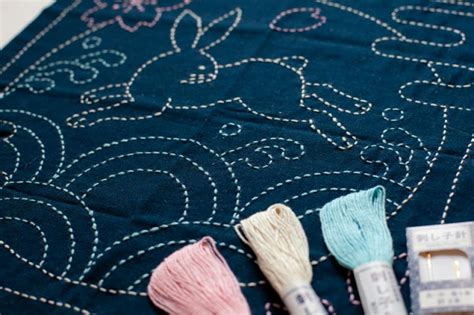 Usagi Rabbit Sashiko Sampler Kit