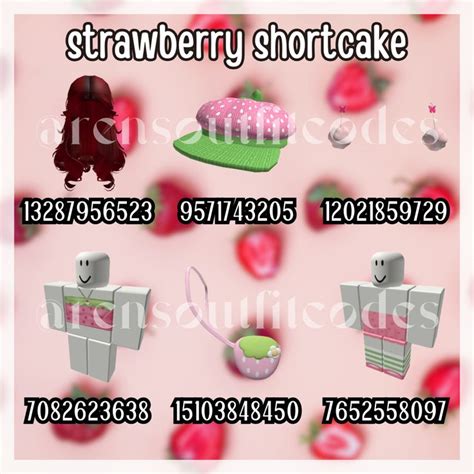 Halloween Costume Outfit Code 🍓
