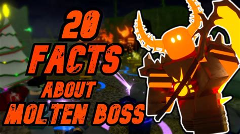 20 Facts About Molten Boss Tower Defense Simulator YouTube