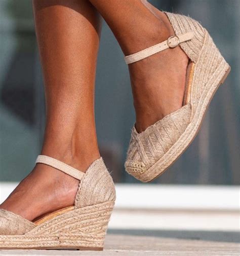Woven Esparto Grass Wedges