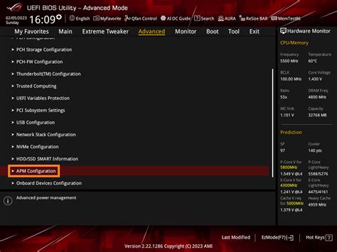 Motherboard BIOS Item Restore AC Power Loss Function Official
