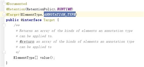 Java元注解 Target注解用法 就这个名字好 博客园