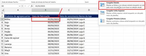 como fixar uma linha no excel ninja do excel