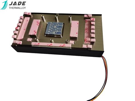 Heat Pipe Heatsink For Al Chip Cooling With Thermal Gel Thermal Pad
