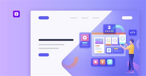 membuat landing page website dengan bootstrap 4 codepolitan