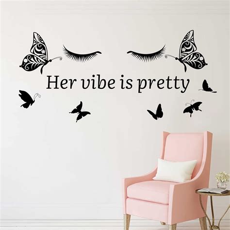 Her Vibe Is Pretty Wall Decals Vinyl Inspirational India Ubuy