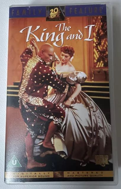 THE KING AND I VHS 1956 Yul Brynner Deborah Kerr Academy Award