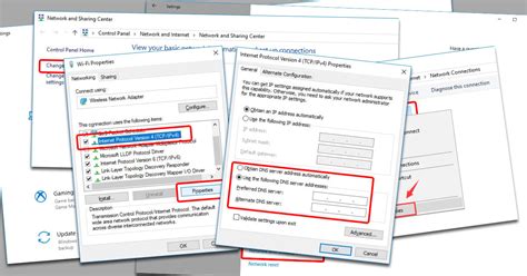 Changing Your DNS Settings On Windows 10