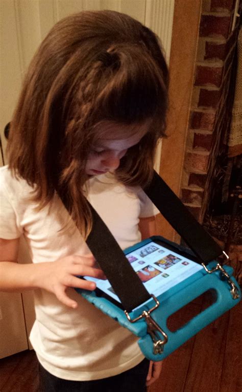 Rugged Rubber Ipad Carrying Case With Strap And Handle