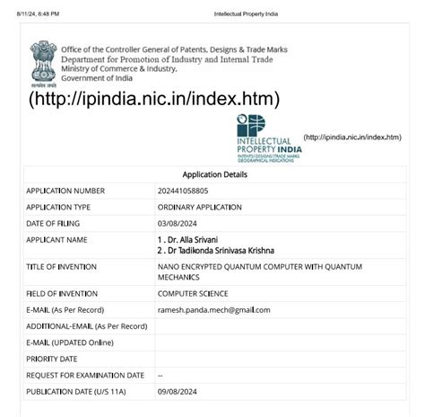 Dr Alla Srivani Phd D Sc Pdf Distinguished Professor On Linkedin My 27th Patent