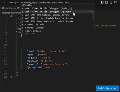 Local Debugging Of Alexa Skills With Visual Studio Code Andreasjakl