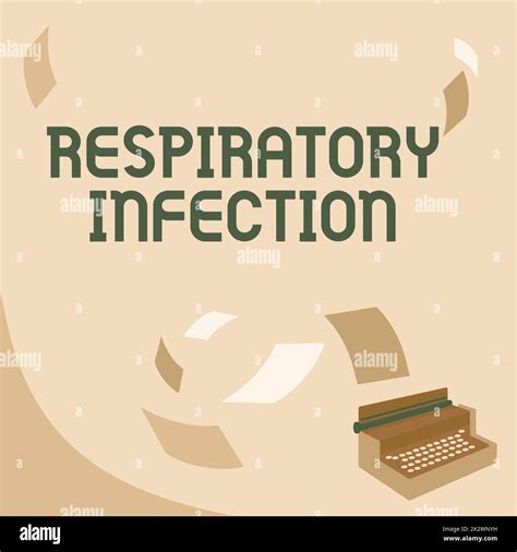 Texto De Escritura A Mano Infección Respiratoria Visión General Del