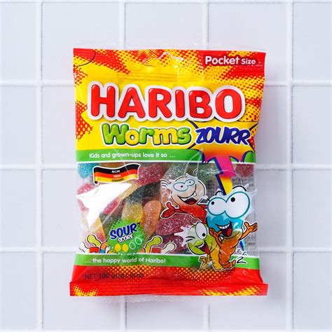 하리보 웜즈 사우어 80g 배민스토어
